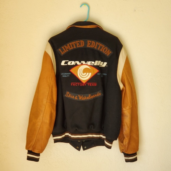 Dehen | Jackets & Coats | Dehen Connelly Factory Team Varsity Jacket ...